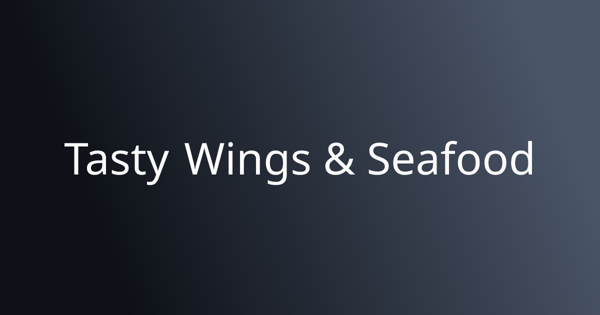 Order Authentic Seafood Online | Tasty Wings & Seafood - Pickup or ...